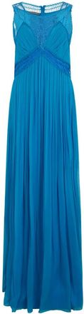 Alberta Ferretti Femme, Robes, Bleu, Taille: 44 FR Long dress