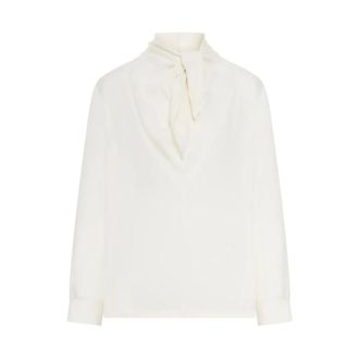 Max Mara Damen, Blusen & Hemden, Wei&szlig;, SGr&ouml;&szlig;e