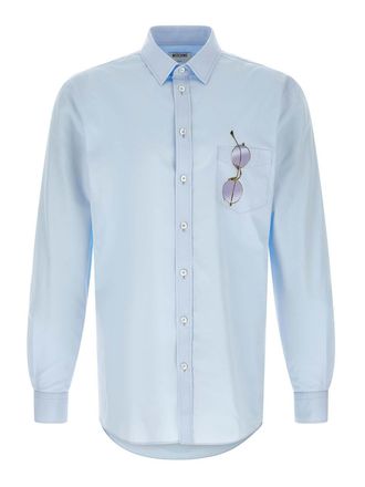 Moschino Chemise - Bleu Clair