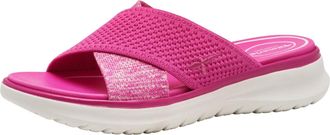 Tamaris Comfort Damen Pantoletten mit Chunky-Sohle Vegan, Rosa (Fuxia), 41 EU