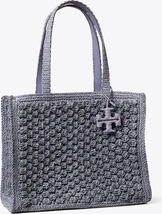 Tory Burch Damen Small Ella Hand-Crocheted Popcorn Tote