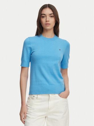 Tommy Hilfiger Pullover WW0WW49705 Blau Slim Fit