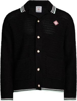 Casablanca Surchemise en crochet de coton brod&eacute;