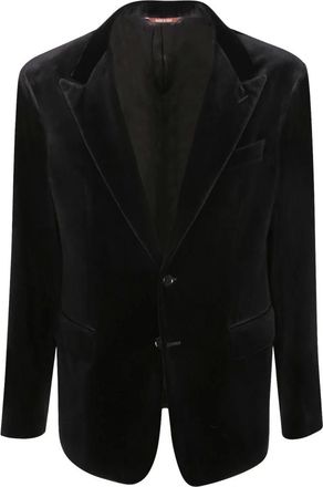 Canali Homme, Vestes, Noir, Taille: M Veste de smoking en velours