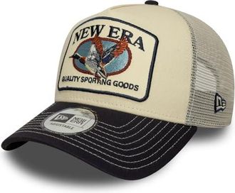 New Era A-Frame Mesh Trucker Cap - Animal Patch Goose