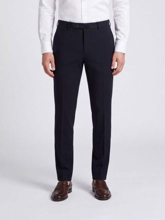 Incotex Pantalon de tailleur slim fit en laine vierge stretch &agrave; pinces