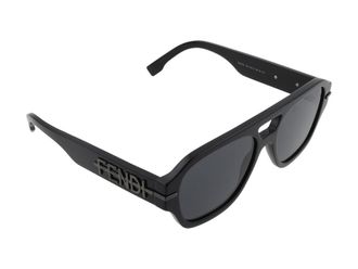 MAISON FENDI FE40130I Pilot-Frame Sunglasses - Black