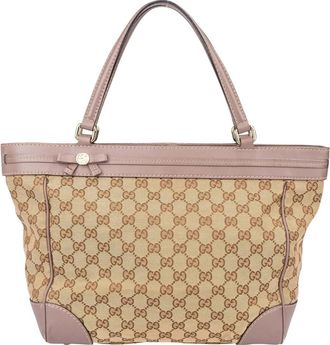 Gucci Crossbody Bags - Gucci GG Monogram Princy Handbag - Gr. unisize - in Braun - f&uuml;r Damen