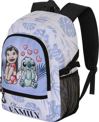 Disney Lilo und Stitch Couple-FAN Fight Rucksack 2.2, Lila, 31 x 44 cm, Kapazität 24 L
