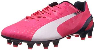 Puma Puma evoSPEED 1.3 FG, Chaussures de football homme - Rouge - Rot (bright plasma-white-peacoat 04), 44.5 EU