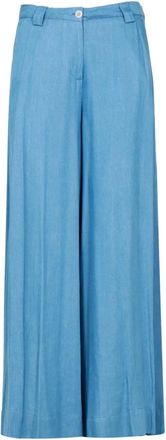 Cruna Femme, Pantalons, Bleu, Taille: 38 FR Pantalon Eloise