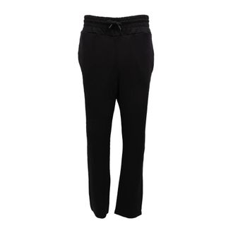 Woolrich Leichte Baumwoll-Sweatpant Modell Wwpan1204 - - Trousers - Damen - Schwarzk - L