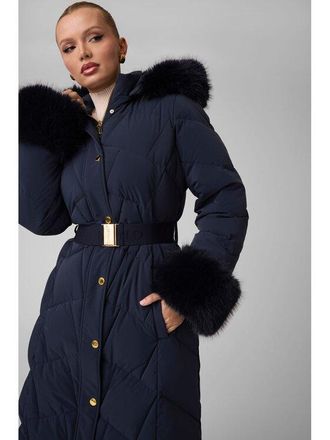 Guess &Uuml;bergangsjacke 184561 Blau Classic Fit