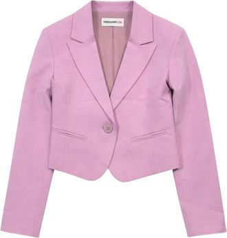 Patrizia Pepe Femme, Vestes, Violet, Taille: 40 FR R852 Blazer