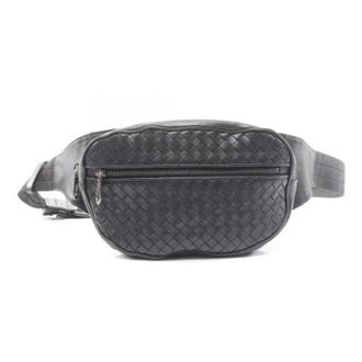 Bottega Veneta unisex, Pre-owned, Noir, Taille: ONE Size Sac bandouli&egrave;re en tissu Pre-owned