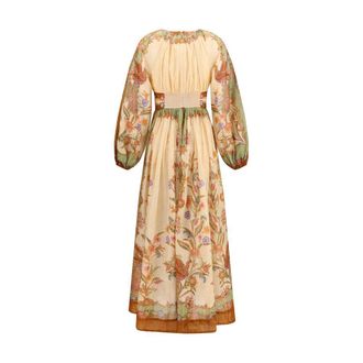 Zimmermann Womens Multicolor Cotton Casual Dress