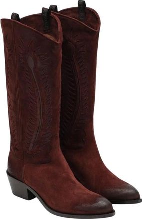Sartore Frida Western Boot - - Shoes - Damen - Braun - 40 EU