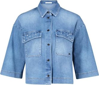 Betty & Co Damen, Jacken, Blau, 2XLGr&ouml;&szlig;e