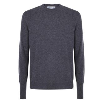 Ballantyne Cashmere Strickware - - Knitwear - Herren - Grau - M