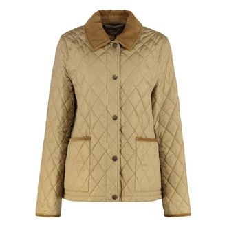 Burberry Femme, Vestes, Beige, Taille: 36 FR Veste matelass&eacute;e en nylon
