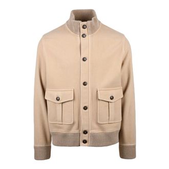 Circolo 1901 Homme, Vestes, Beige, Taille: 2XL Giubbotto in Panno