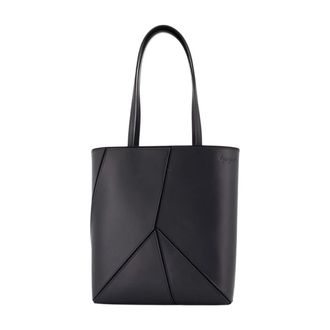 Yohji Yamamoto Signature Tote (L) - - Bags - Damen - Schwarzk - ONE SIZE
