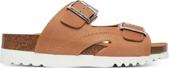 Scholl Pantoletten Scholl Moldava Wedge Ad MF23008 Braun