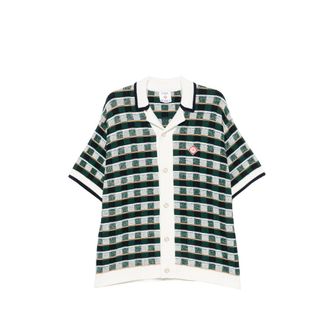 Casablanca Check-pattern Short-sleeve Shirt