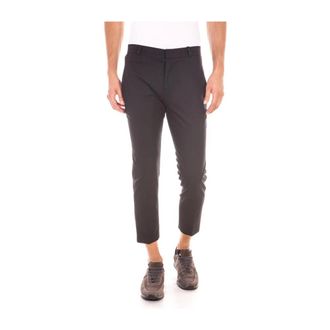 Daniele Alessandrini Schwarzes Stilvolles P3167S1865No3505 - - Trousers - Herren - Schwarzk - L