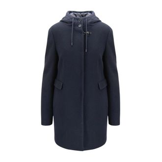 Fay Cappotto - - Coats - Damen - Blau - L