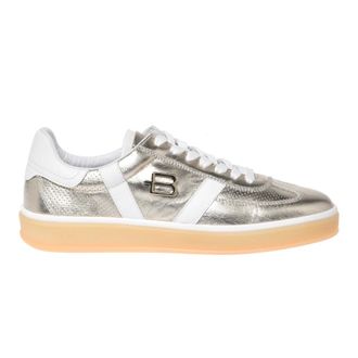 Baldinini Femme, Chaussures, Jaune, Taille: 37 EU Laminated Leather Baskets