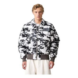Alpha Industries Cwu-45/P Base Camo UV - Homme - Vestes - Gris - Taille: XL