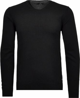 Ragman Herren, Strickwaren, Schwarzk, 3XLGröße