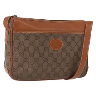 Gucci Pre-owned Vintage GG Canvas Schultertasche - - Pre-owned - Damen - Braun - ONE SIZE