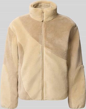 Only & Sons Regular Fit Fleecejacke mit Stehkragen