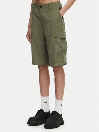 G-Star Raw Stoffshorts Bermuda Cargo D29016-D522 Dunkelgr&uuml;n Relaxed Fit