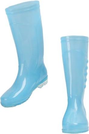 Soimiss Pluie Hautes Imperm&eacute;ables Antid&eacute;rapantes Pvc Pour Femme Chaussures De Pluie L&eacute;g&egrave;res Et Faciles &agrave; Nettoyer Jardin