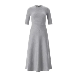 Gabriela Hearst Femme, Robes, Gris, Taille: 38 FR Robe Longue