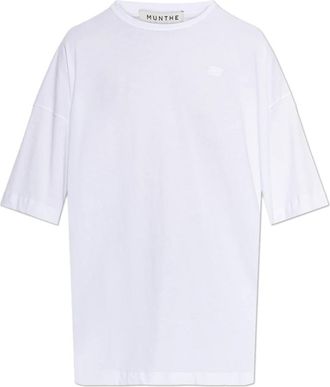 Munthe Femme, Tops, Blanc, Taille: 40 FR Lanster T-Shirt