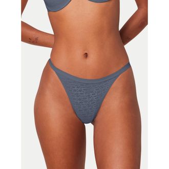 Triumph Stringtanga Signature Sheer 10216494 Blau