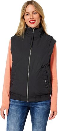 Street One Damen A220128 Wendeweste, Black, 40