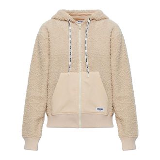 Moschino Sherpa-Fleece-Sweatshirt - - Sweatshirts & Hoodies - Damen - Beige - M