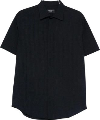 Emporio Armani Homme, Chemises, Bleu, Taille: M Capsule Shirt