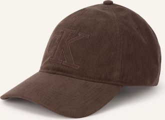 Calvin Klein Cord-Cap braun