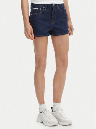Calvin Klein Jeans Jeansshorts LV047F768G Dunkelblau Slim Fit