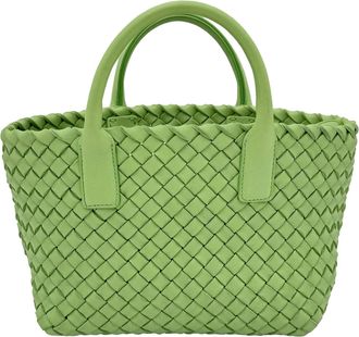 Bottega Veneta Crossbody Bags - Bottega Veneta Mini Cabat - Green - Gr. unisize - in Gr&uuml;n - f&uuml;r Damen