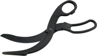 Fackelmann 40198 Ciseaux &agrave; Pizza Nylon, Noir