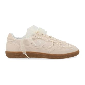 Alohas Tb.490 Crochet Leder-Sneakers - - Shoes - Damen - Beige - 39 EU