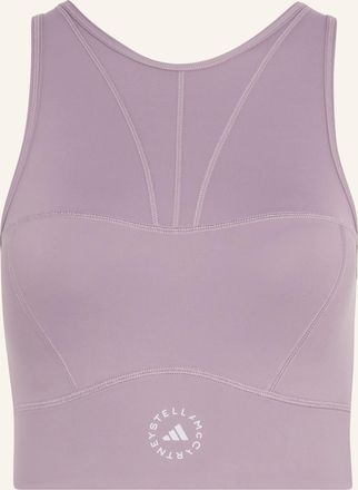 adidas Adidas By Stella Mccartney Cropped-Top Adidas By Stella Mccartney lila