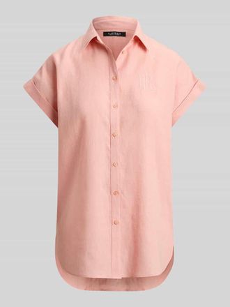 Lauren Ralph Lauren Relaxed Fit Hemdbluse aus reinem Leinen